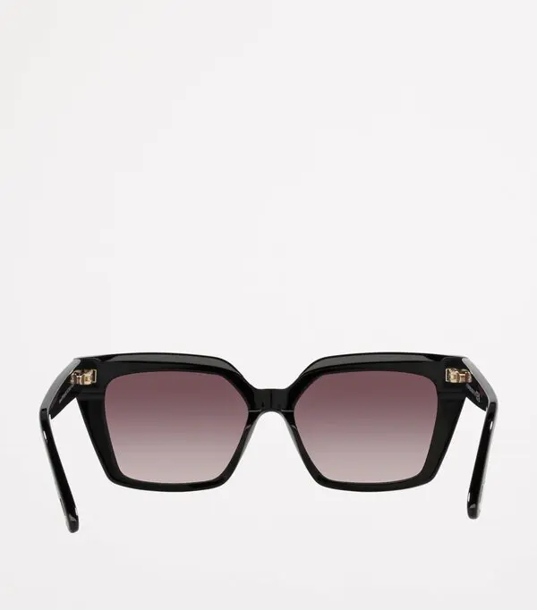 TOM FORD Acetate Cat Eye Sunglasses - Black