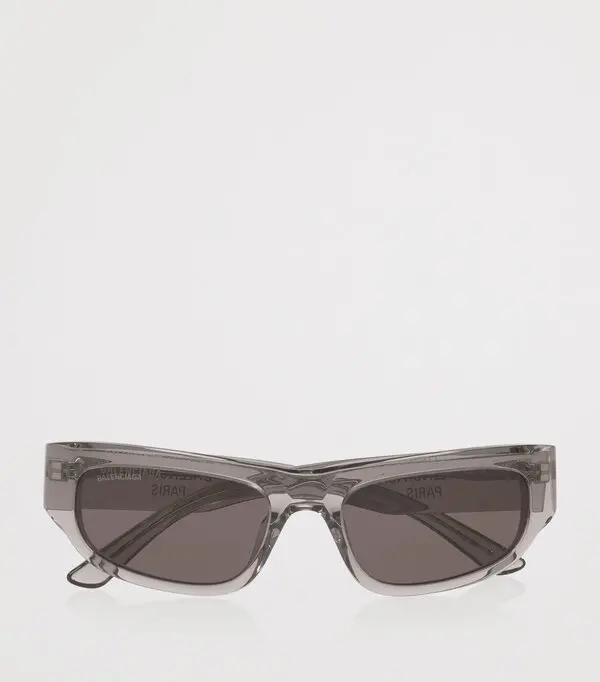 Balenciaga Rectangular Sunglasses - Grey
