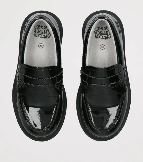 LELLI KELLY Patent Leather Loafers