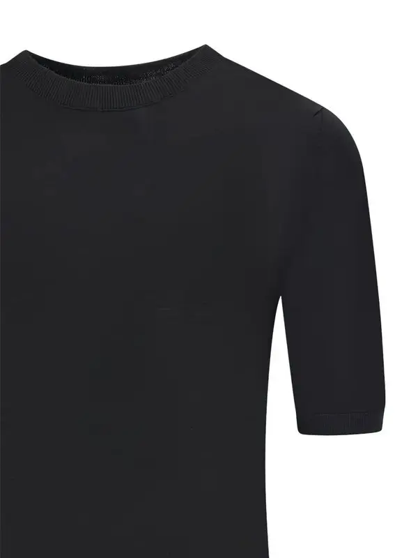 Max Mara Short-sleeve Knitted Sweater