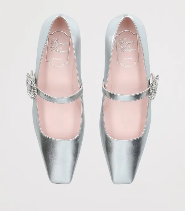 ROGER VIVIER Belle Vivier Mary Jane Flats