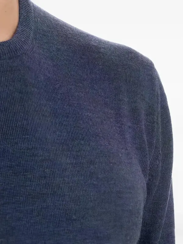 BARBA NAPOLI Round-neck Long-sleeve Sweater