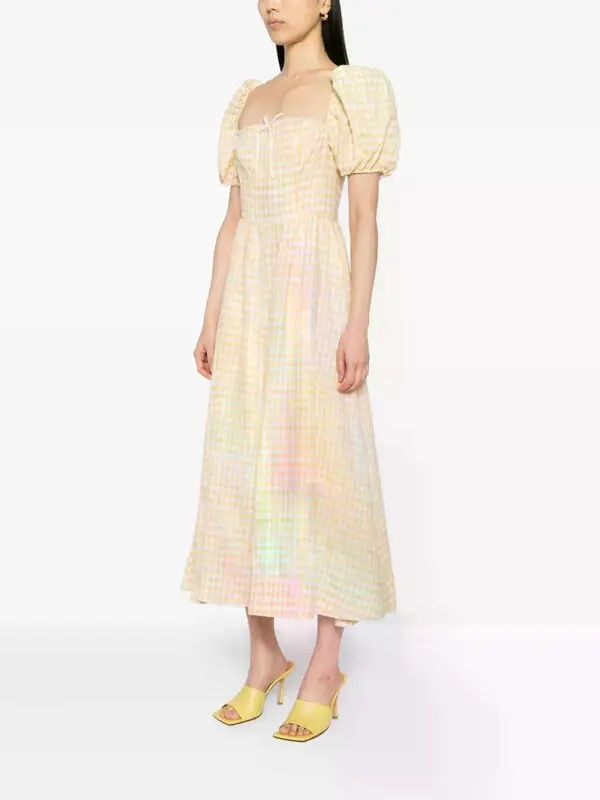 a line jersey midi dress Solid Jersey Knit A-Line Midi Dress – MOA Orange / S-M-L(2-2-2)6PCS