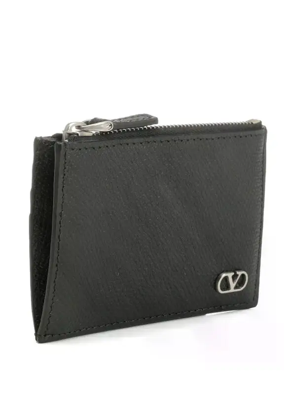Valentino Garavani Vlogo-signature Wallet - Black