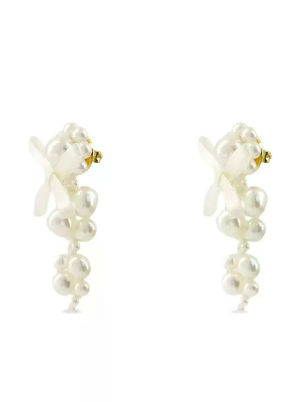 Simone Rocha Petite Bow Earrings