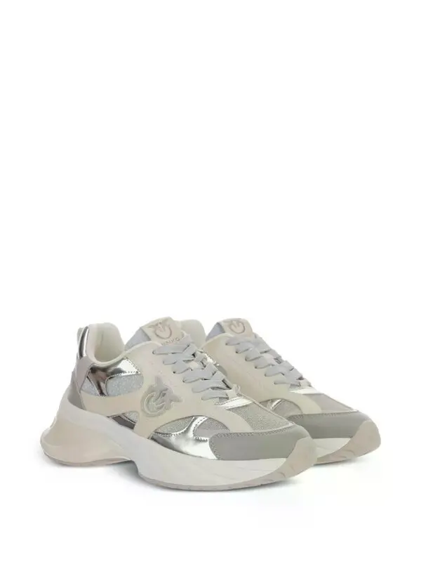 Pinko Ariel Mirror-finish Sneakers