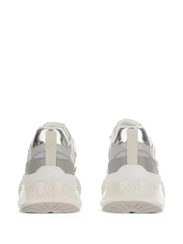 Pinko Ariel Mirror-finish Sneakers