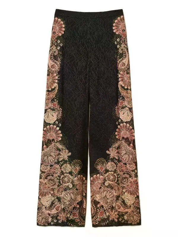 TWINSET Paisley Print Trousers