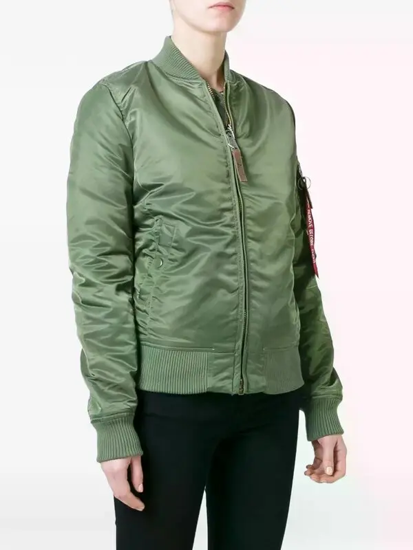 Alpha Industries Ma-1 Vf 59 Bomber Jacket With Side Pockets - Green