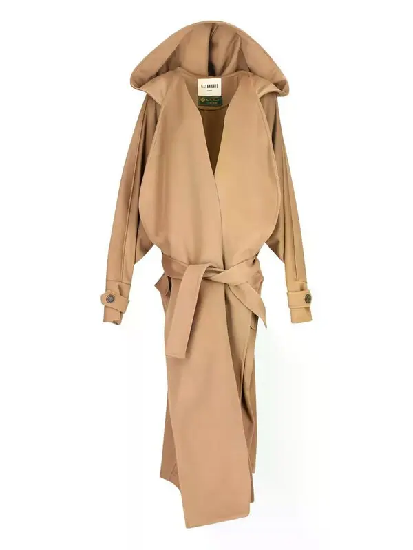 BATAKOVIC BELGRADE Hooded Belted Coat
