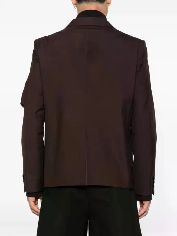 Sacai Zip-detail Blazer