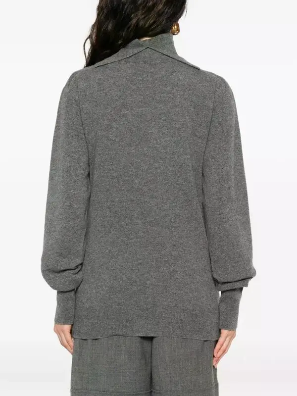JIL SANDER Turtleneck Cashmere Top