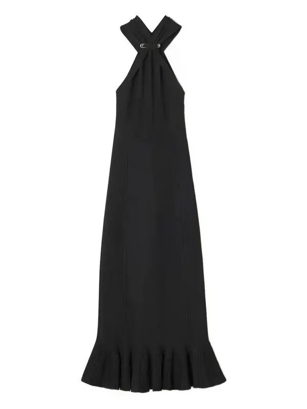 LANVIN Halterneck Midi Dress