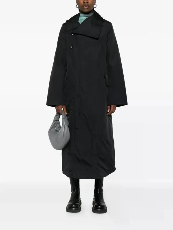 Y3 Raincoat With Asymmetric Collar