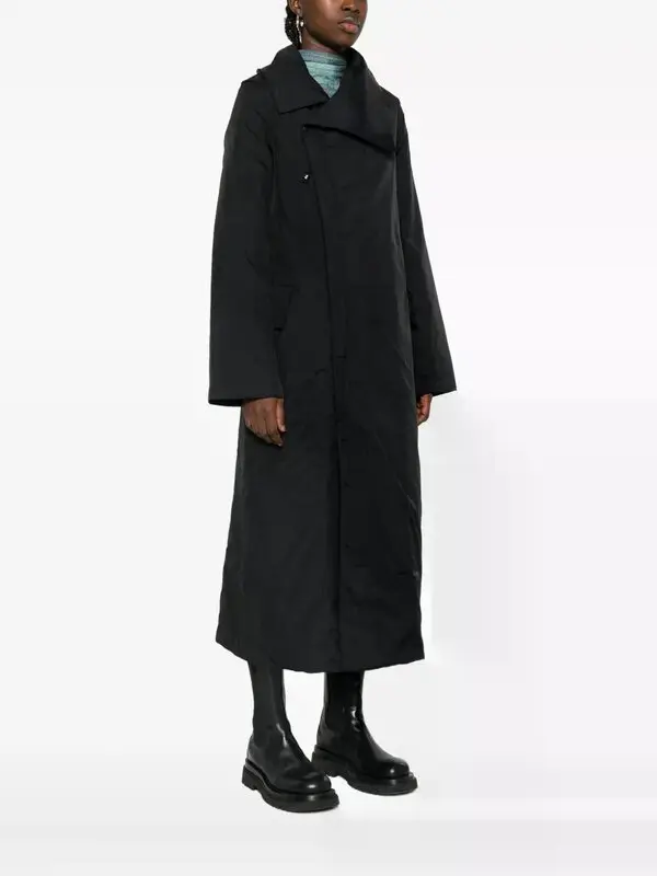 Y3 Raincoat With Asymmetric Collar