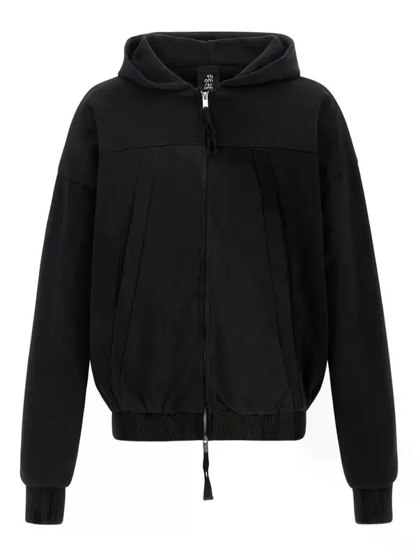 THOM KROM Zip-fastening Cotton Hoodie