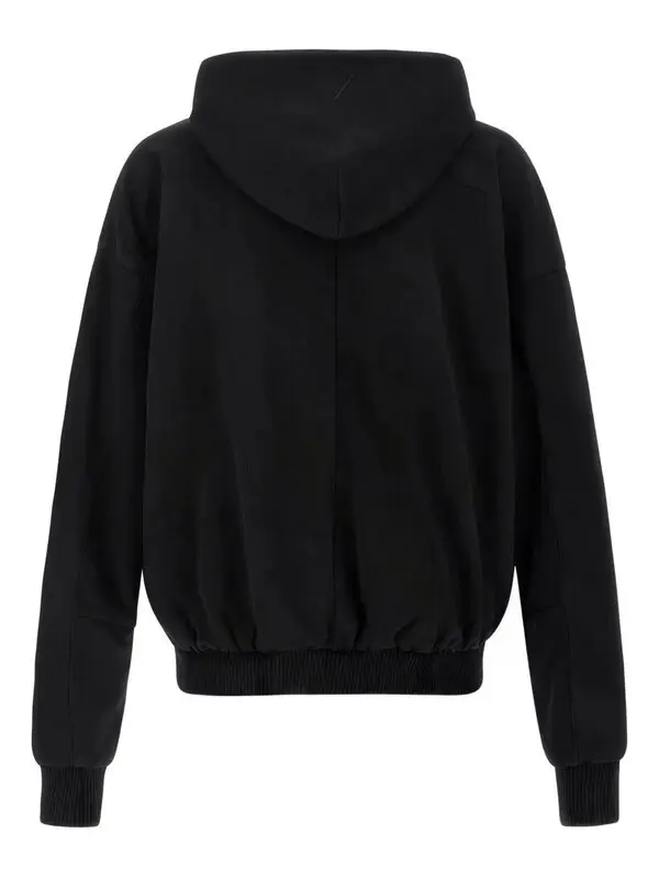 THOM KROM Zip-fastening Cotton Hoodie