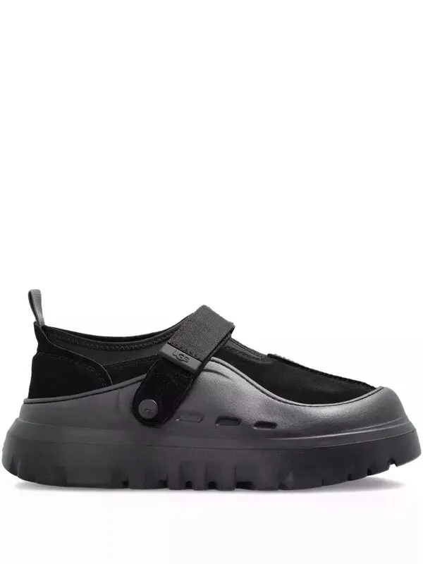UGG Peakmod Strap Platform Shoes - Black