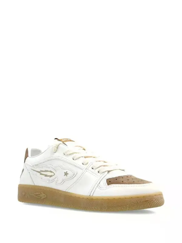 ENTERPRISE JAPAN Ej Egg Rocket Leather Sneakers