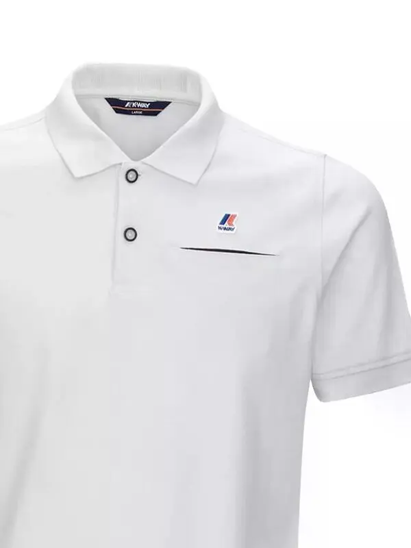 K-WAY Logo-patch Polo Shirt