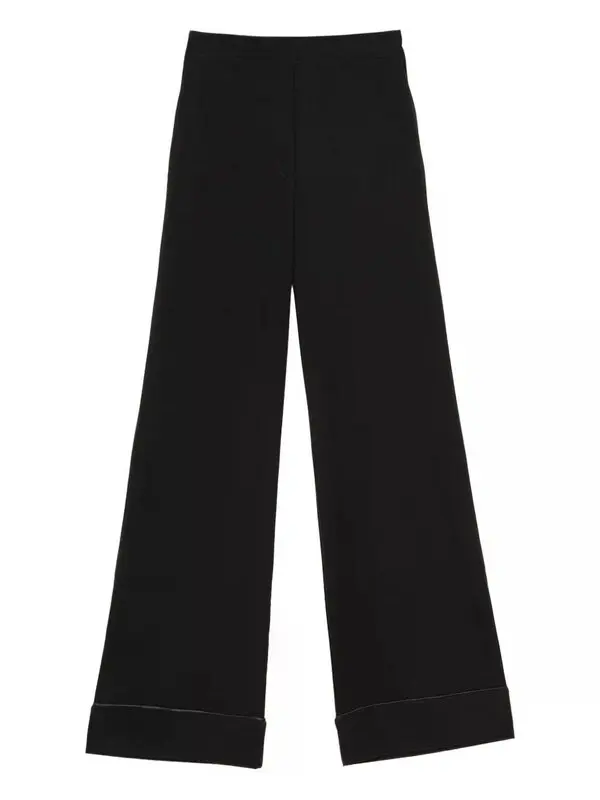 Malìparmi Cuffed Wide-leg Trousers