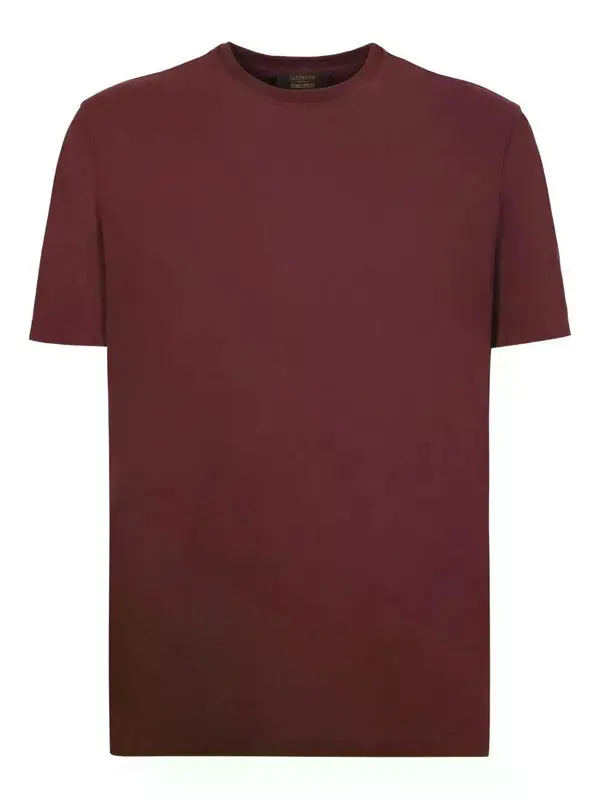 SLOWEAR Ribbed-neckline T-shirt