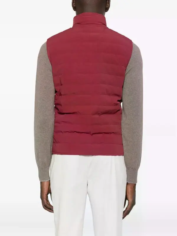 Brunello Cucinelli Quilted Zip-front Vest