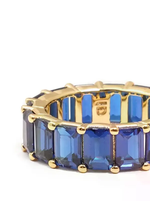 IZABEL DISPLAY Zirconia-embellished Ring - Blue