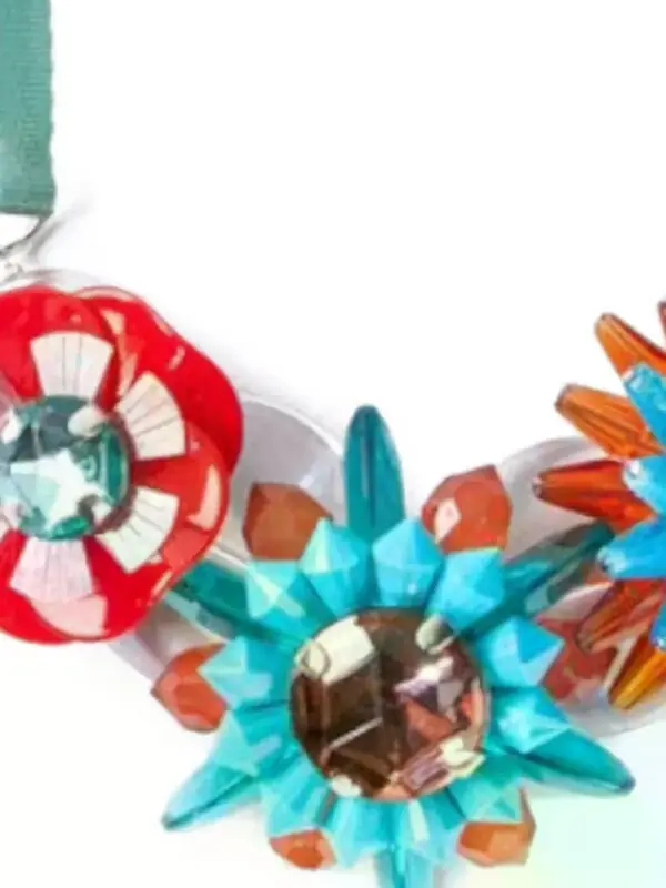 MARINA FOSSATI Margaret Flower-embellished Necklace