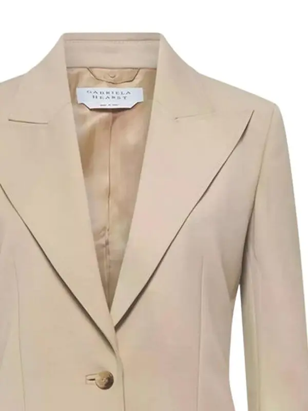 Gabriela Hearst Single-breasted Peaked-lapels Blazer