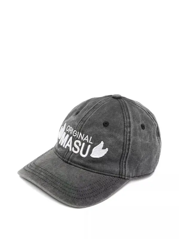 MASU Logo-embroidered Cap - Grey