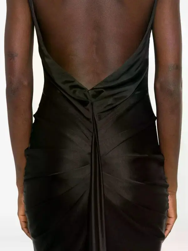 ROSERRY Como Bias-cut Sleeveless Maxi Dress - Black