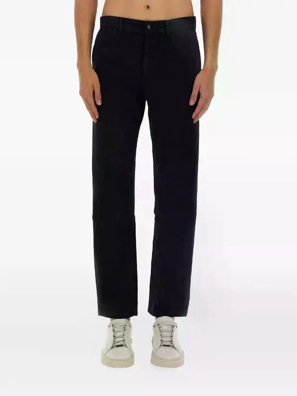 BOSS Cotton Straight Leg Trousers