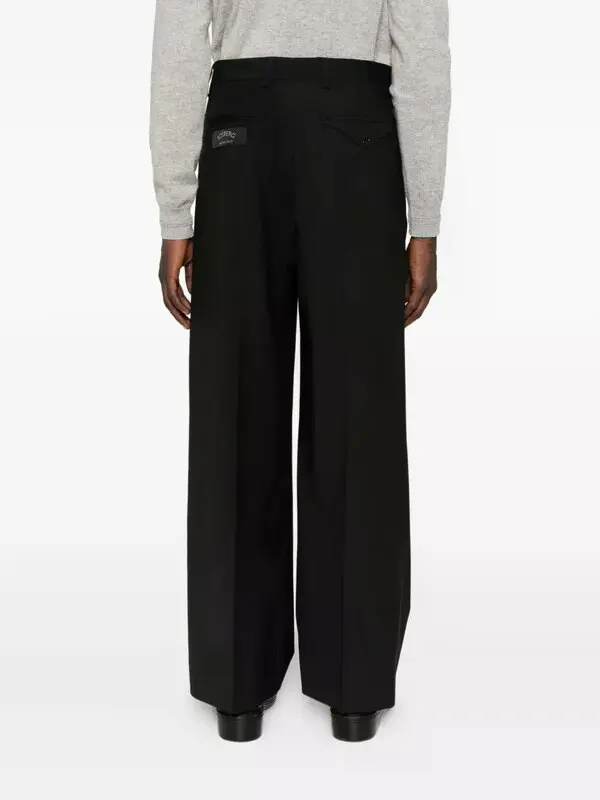 Iceberg Pleated Wide-leg Trousers