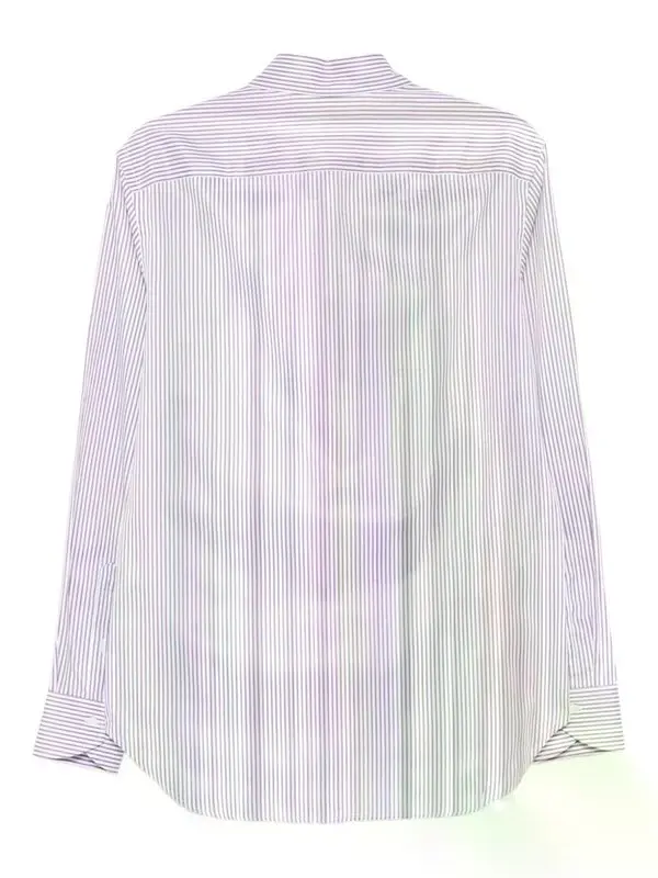 Canali Striped Cotton Shirt