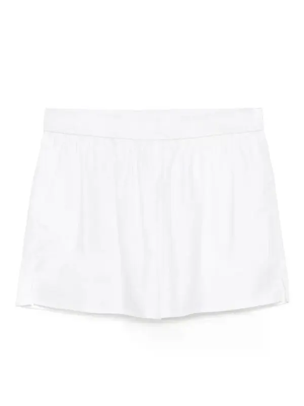 REFORMATION Miles Shorts - White