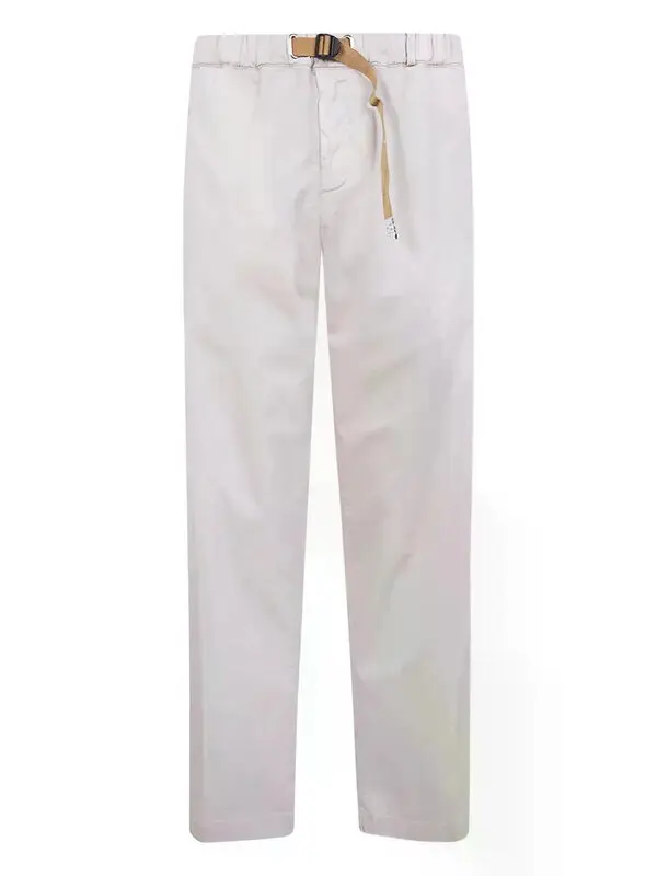 WHITE SAND Drawstring-fastening Trousers