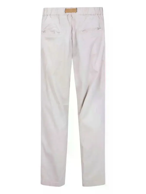 WHITE SAND Drawstring-fastening Trousers