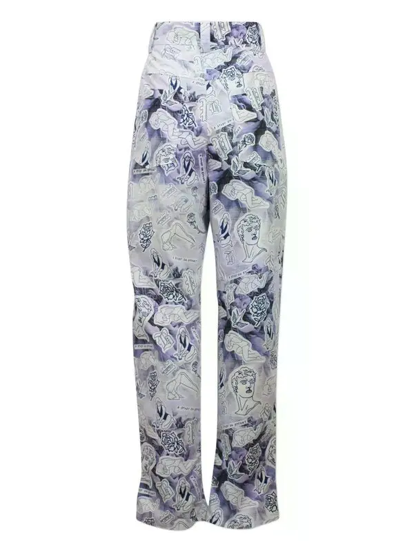 Baum Und Pferdgarten Geometric-print Trousers
