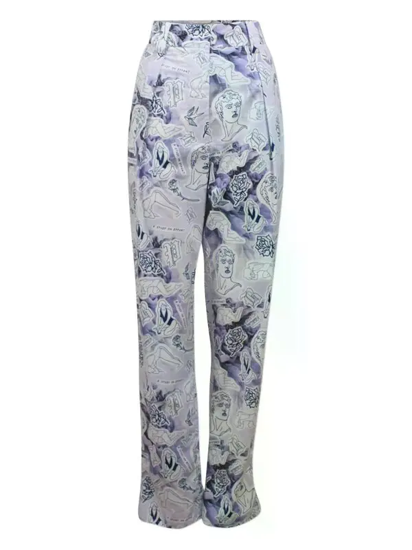 Baum Und Pferdgarten Geometric-print Trousers