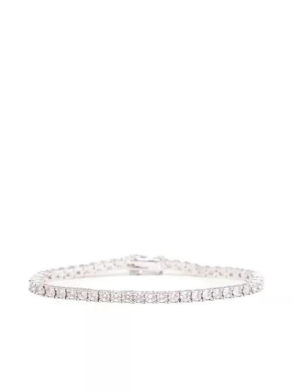 IZABEL DISPLAY Zirconia Tennis Bracelet - White
