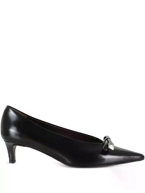 Roberto Festa Orla 50mm Bow-detail Heeled Pumps