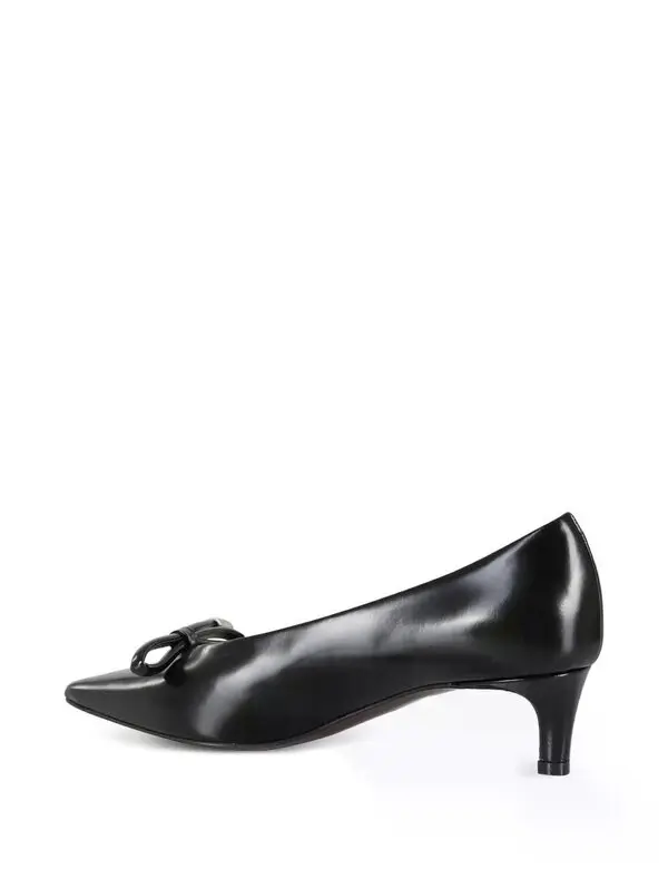 Roberto Festa Orla 50mm Bow-detail Heeled Pumps