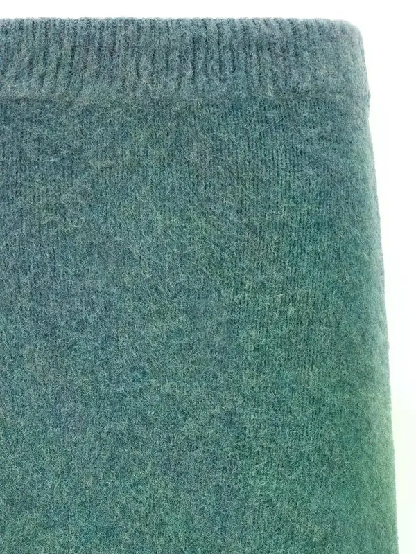 JIL SANDER Knitted Midi Skirt - Blue