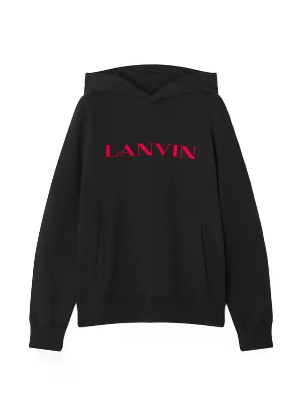 LANVIN Logo-print Hoodie