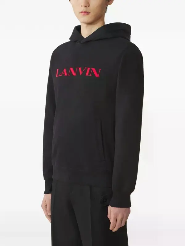 LANVIN Logo-print Hoodie