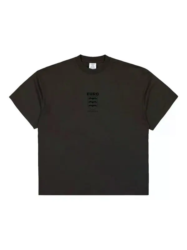 Vetements Bats Logo T-shirt - Brown