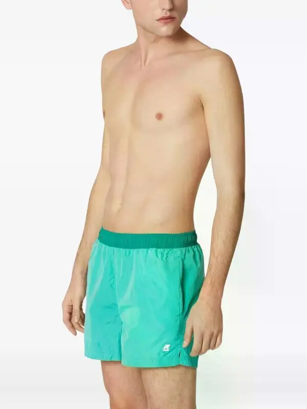 K-WAY Elastic-waist Swim Shorts