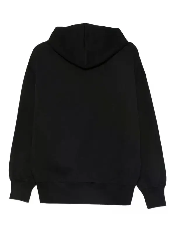 MSGM Logo-print Hoodie - Black
