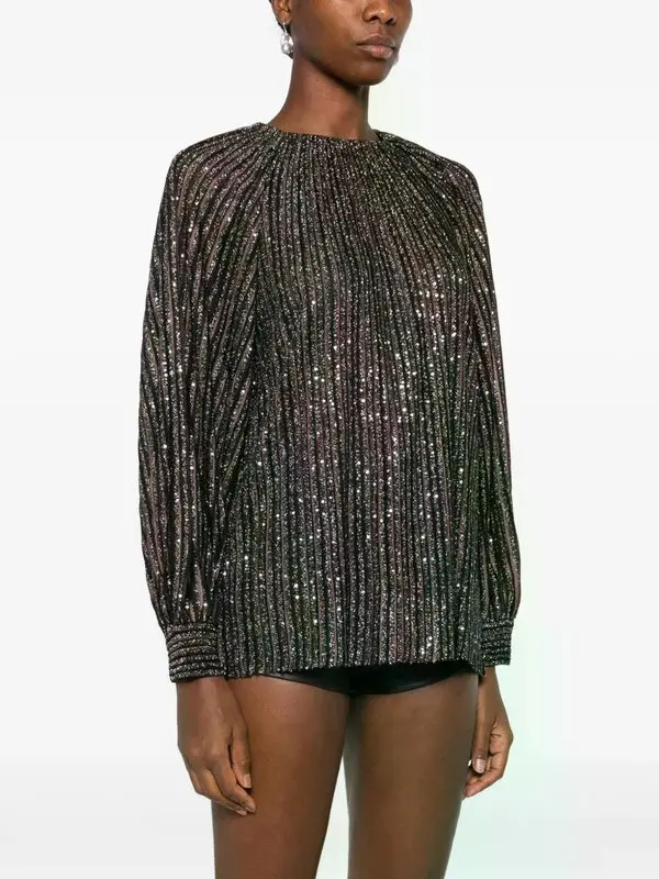 Missoni Sequin-striped Top